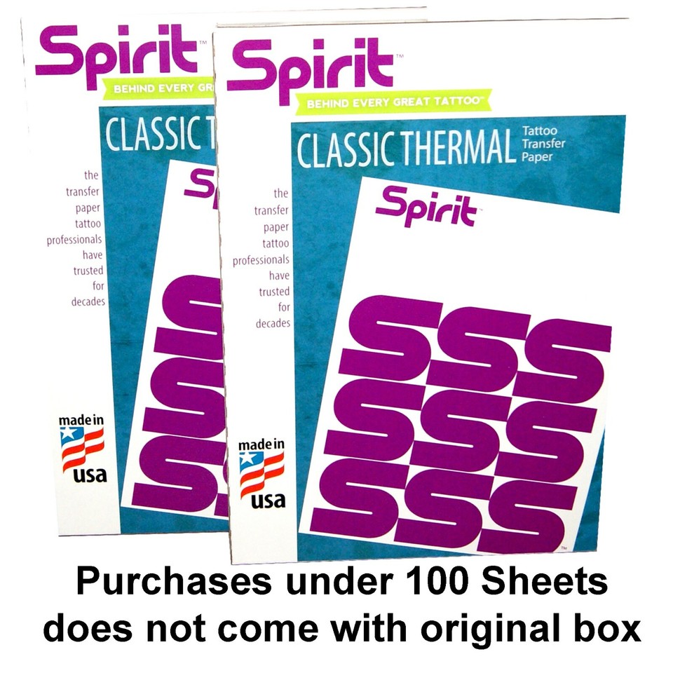 Repro FX SPIRIT Tattoo Thermal Copier Transfer Paper Stencil 100% ...