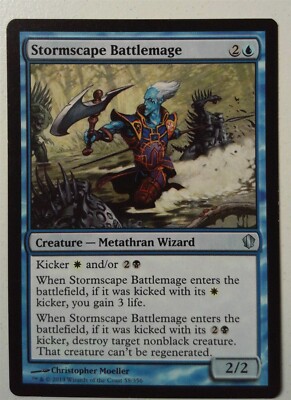 Stormscape Battlemage *Uncommon* Magic MtG x1 Commander 2013 MP | eBay