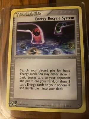Pokemon Card - Energy Recycle System - 84/97 - Ex Dragon - NM-M | eBay