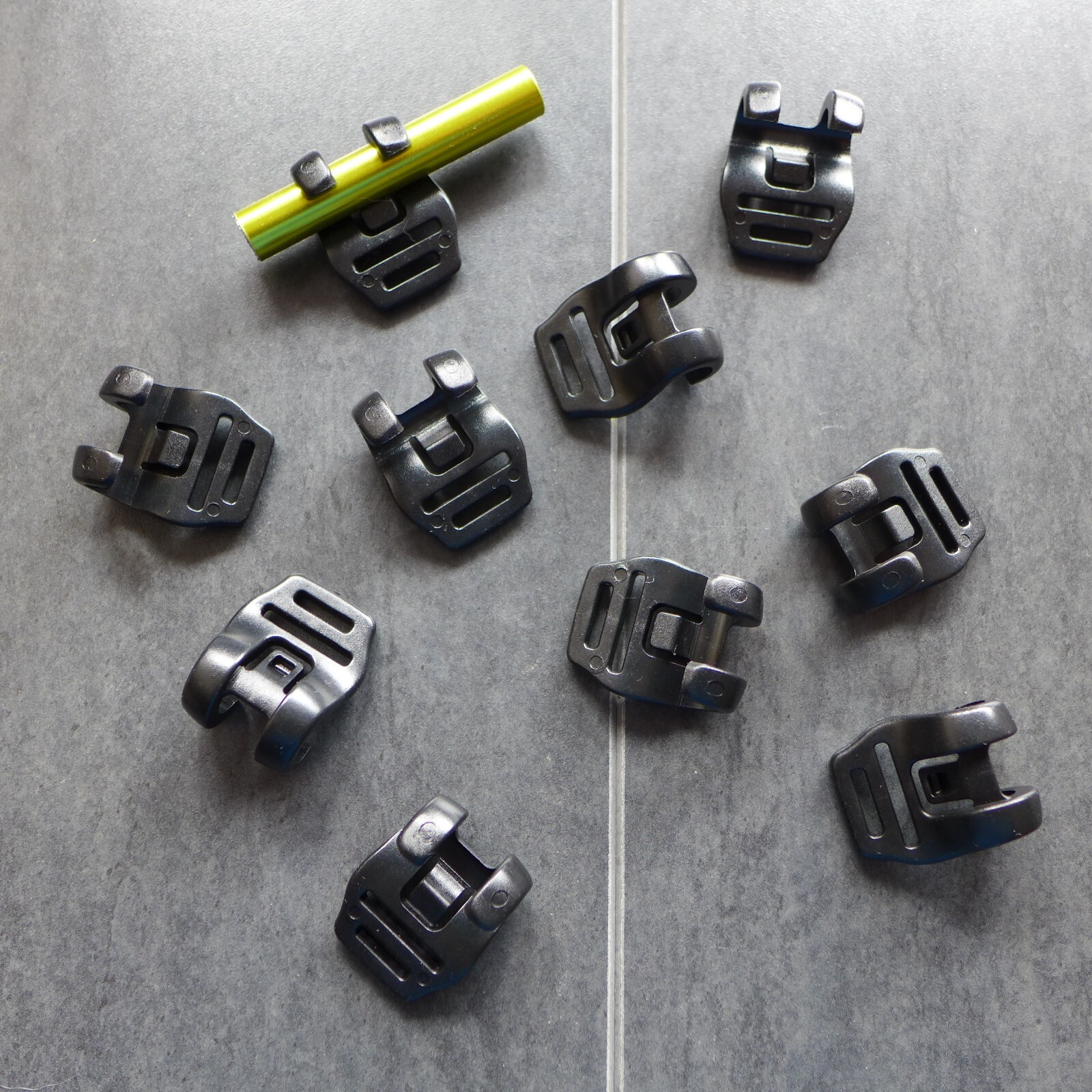 Tent Pole Clips - Superior Quality - Up to 9.5mm Poles - Camping Tent ...