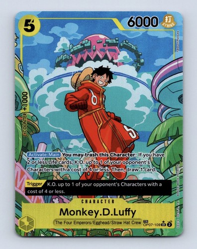 One Piece CCG Monkey.D.Luffy (TR) - Two Legends (OP08) Treasure Rare | eBay