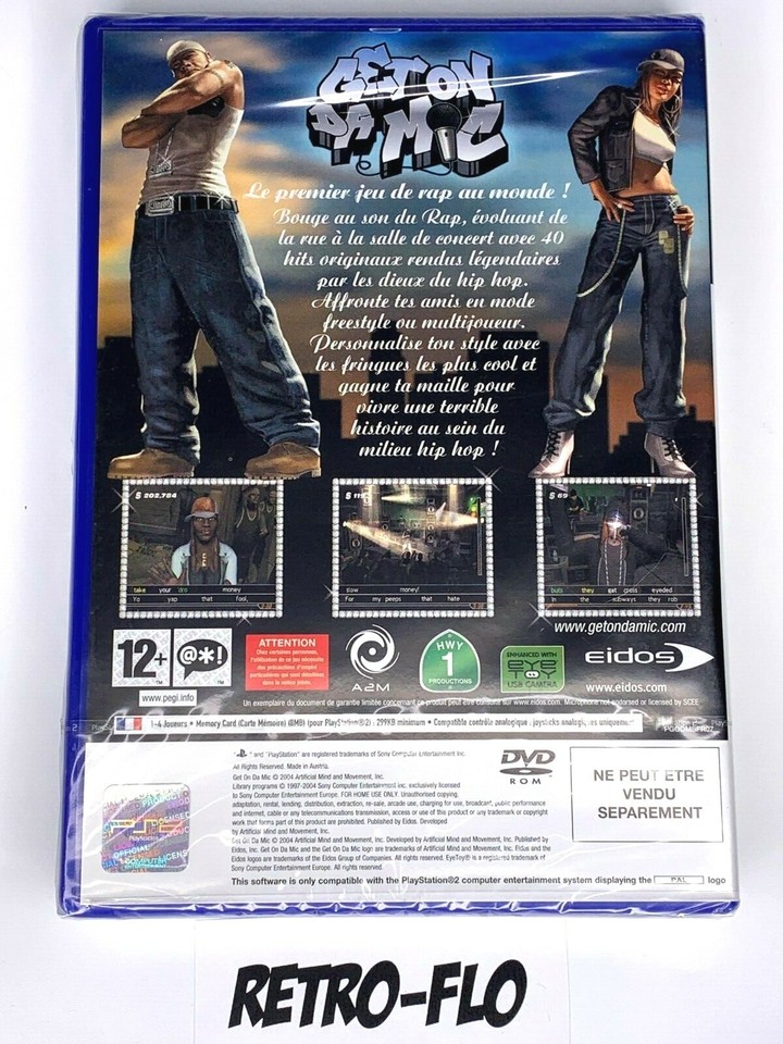 Get On Da Mic - PS2 Game Sony Playstation 2 - NEW - PAL - Rare | eBay