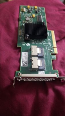 Dell LSI SAS 9210-8i 8-Port 6Gb/s PCIe HBA RAID SATA Controller Card ...