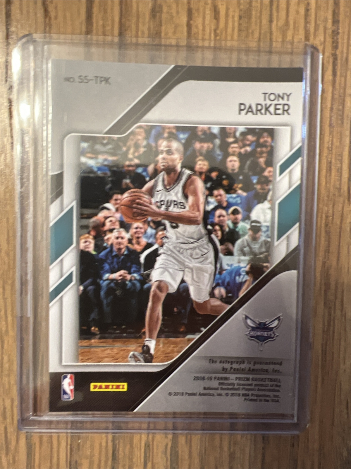 2018-19 Prizm Tony Parker Sensational Signatures Autograph Auto #SS-TPK ...