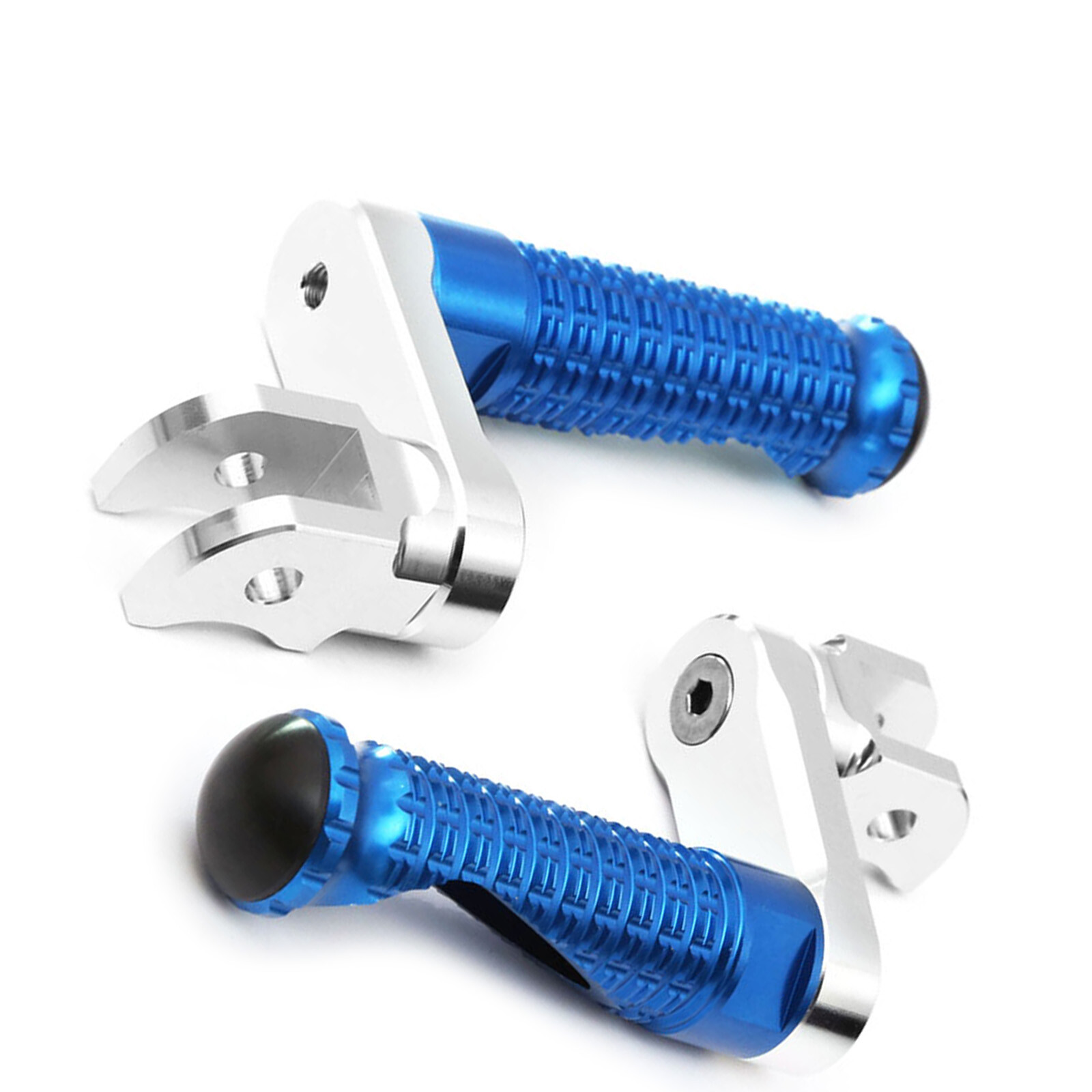 MPRO 1.5 inch Riser Blue Front Foot Pegs For Streetfighter 1098 S 08-13 ...