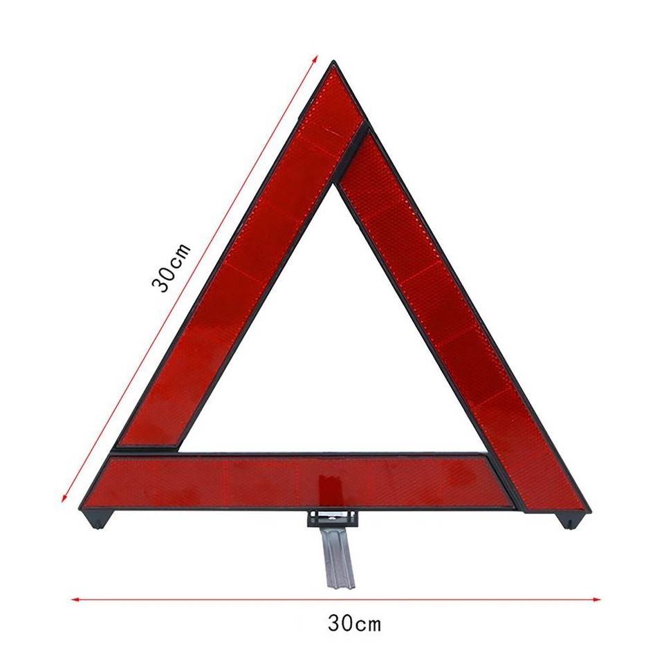 Foldable Warning Triangles Reflective Red Hazard Alert Warning Sign Car ...