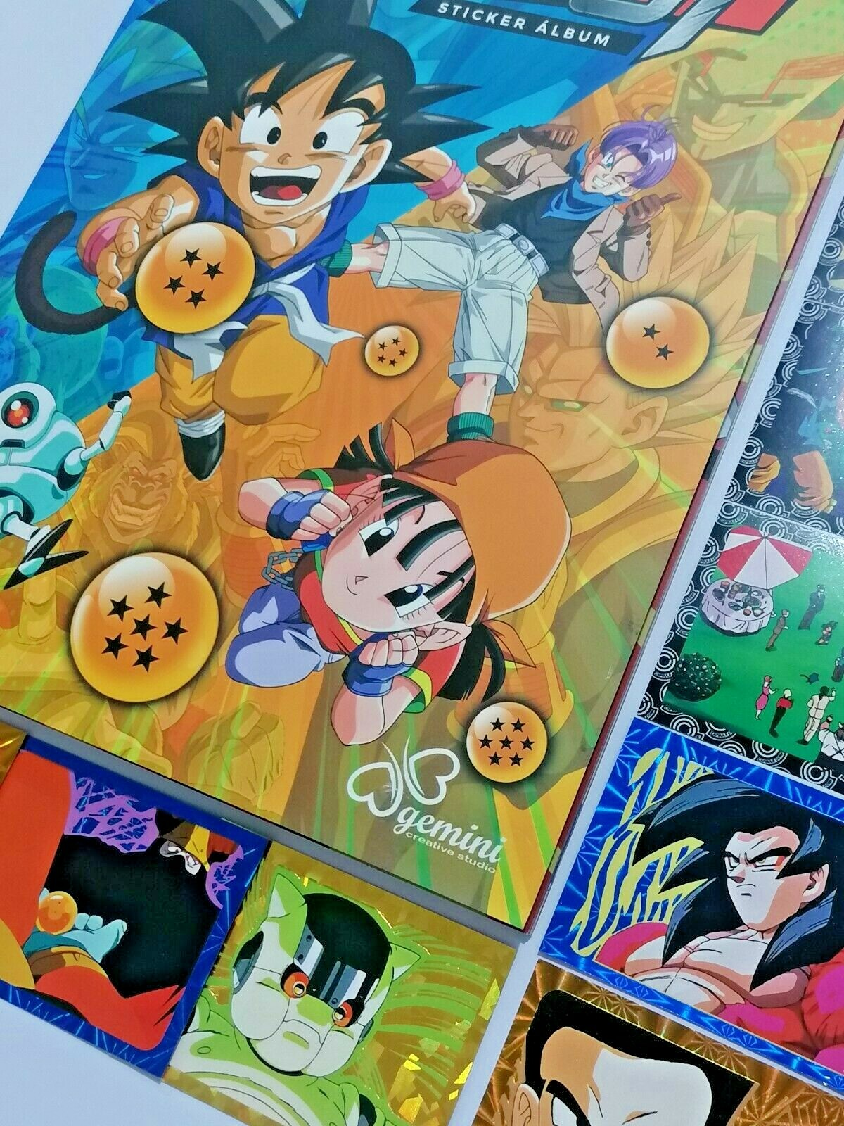DRAGON BALL GT - Sticker Album Full Set 139/139, PERU 2021 Trunks Giru ...