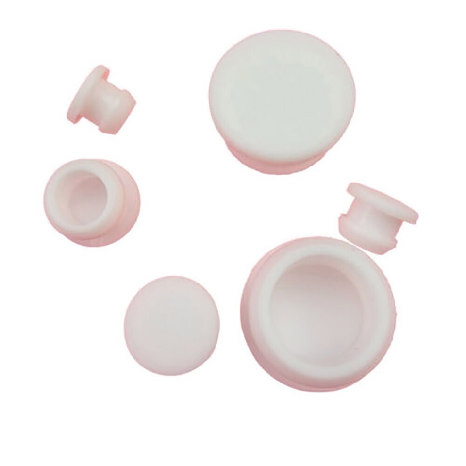 Snap-On Hole Plug Silicone Rubber Blanking End Caps Seal Stopper 5.5mm ...