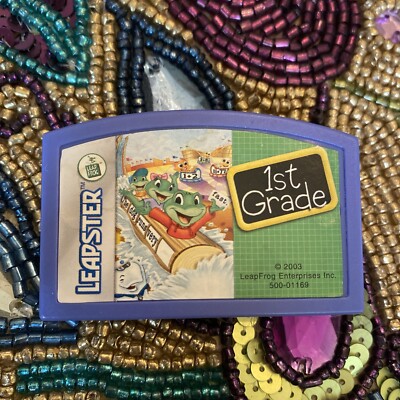 Leapster FIRST GRADE 1st Grade Learning Game Cartridge Age 4-7 Leap ...