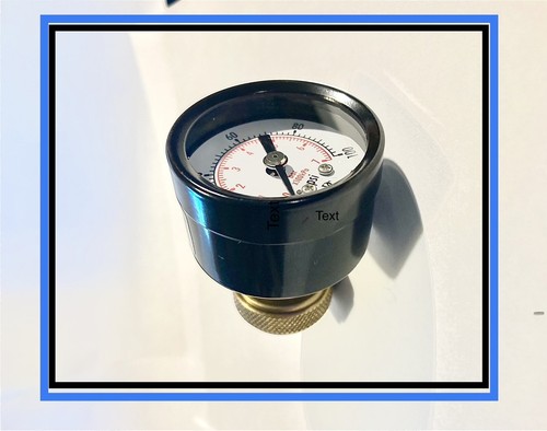 Coleman Large Fuel Filler Cap with Pressure Gauge for Lantern /Stove ...