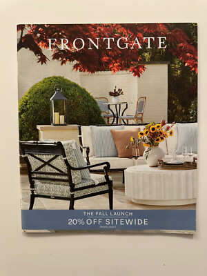 Frontgate Summer 2023 Indoor Outdoor Home Decor Catalog Lookbook | eBay