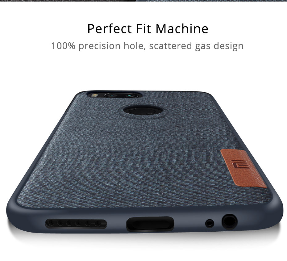 Shockproof Soft TPU+Flannel Leather Skin Back Cover Case For Xiaomi Mi ...