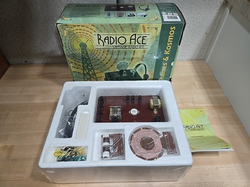 Radio Ace Vintage Radio Kit - Thames & Kosmos - Open Box Sealed ...
