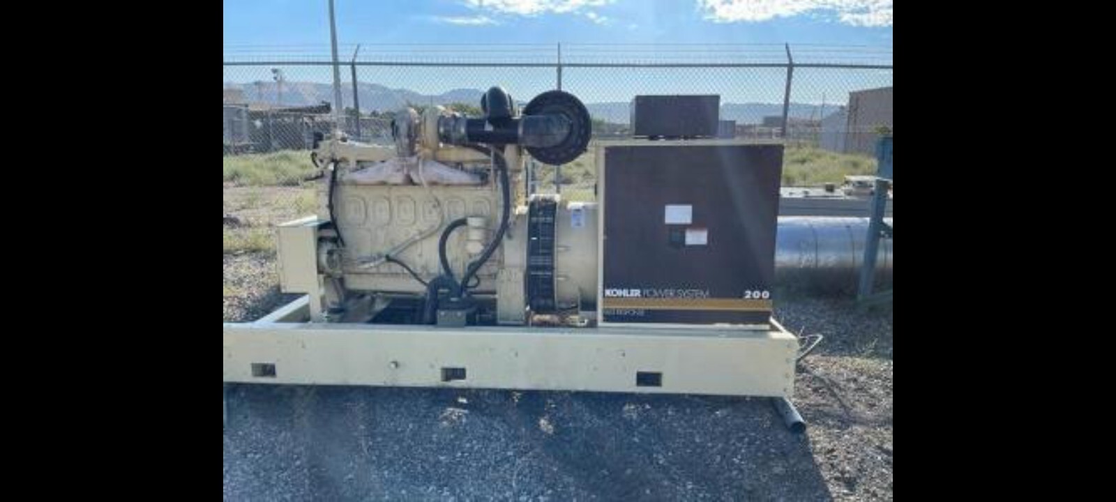 Kohler 200ROZD Diesel Generator Set W/ remote radiator | eBay