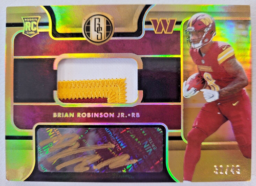 2022 Panini Gold Standard - Rookie Jersey Autographs Prime #230 Brian ...