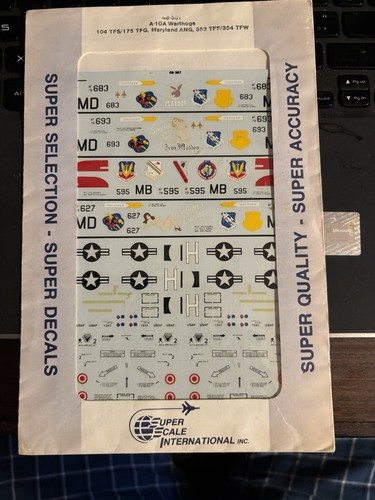 1/48 Superscale Decals A-10A Warthogs | eBay