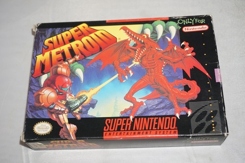 Super Metroid (Super Nintendo SNES) Complete in Box CIB 4902370501902| eBay