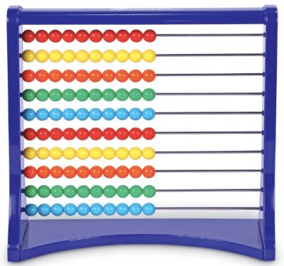 Learning Resources Ten-Row Abacus, Early Math Skills, Addition ...