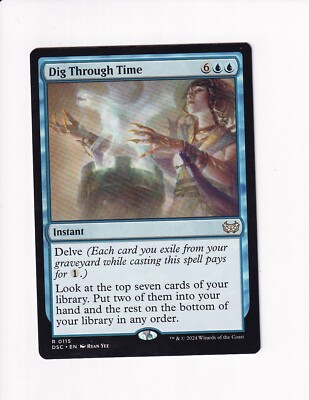 MAGIC THE GATHERING MTG COMMANDER: DUSKMOURN DIG THROUGH TIME | eBay