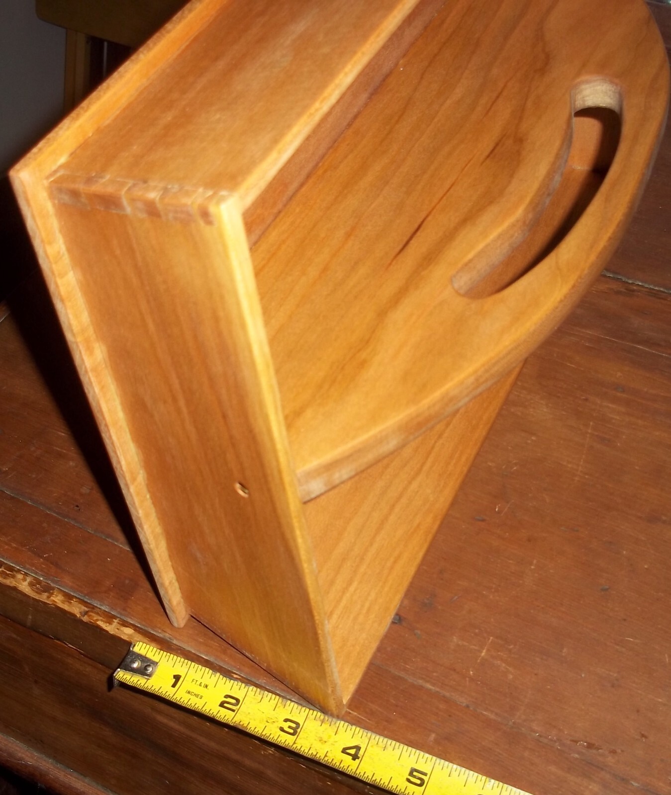 Shaker Carrier, Cherry, -- authentic Shaker pattern, handmade --serving ...