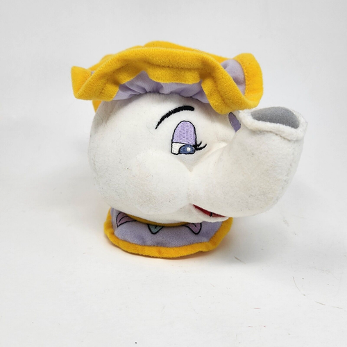 DISNEY STORE BEAUTY AND THE BEAST MRS POTTS BEAN BAG STUFFED ANIMAL ...