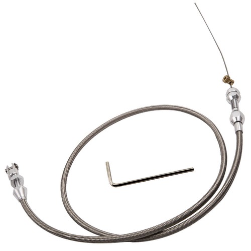 36inch Stainless Steel Braided Throttle Cable for LS1 Engine 4.8L 5.3L ...