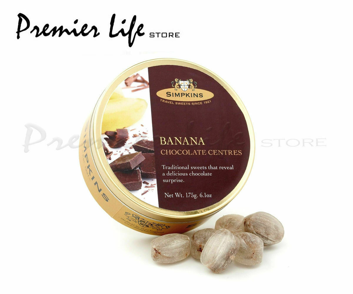 Simpkins Travel Sweets Tin Assorted Chocolate Centres - Traditional ...