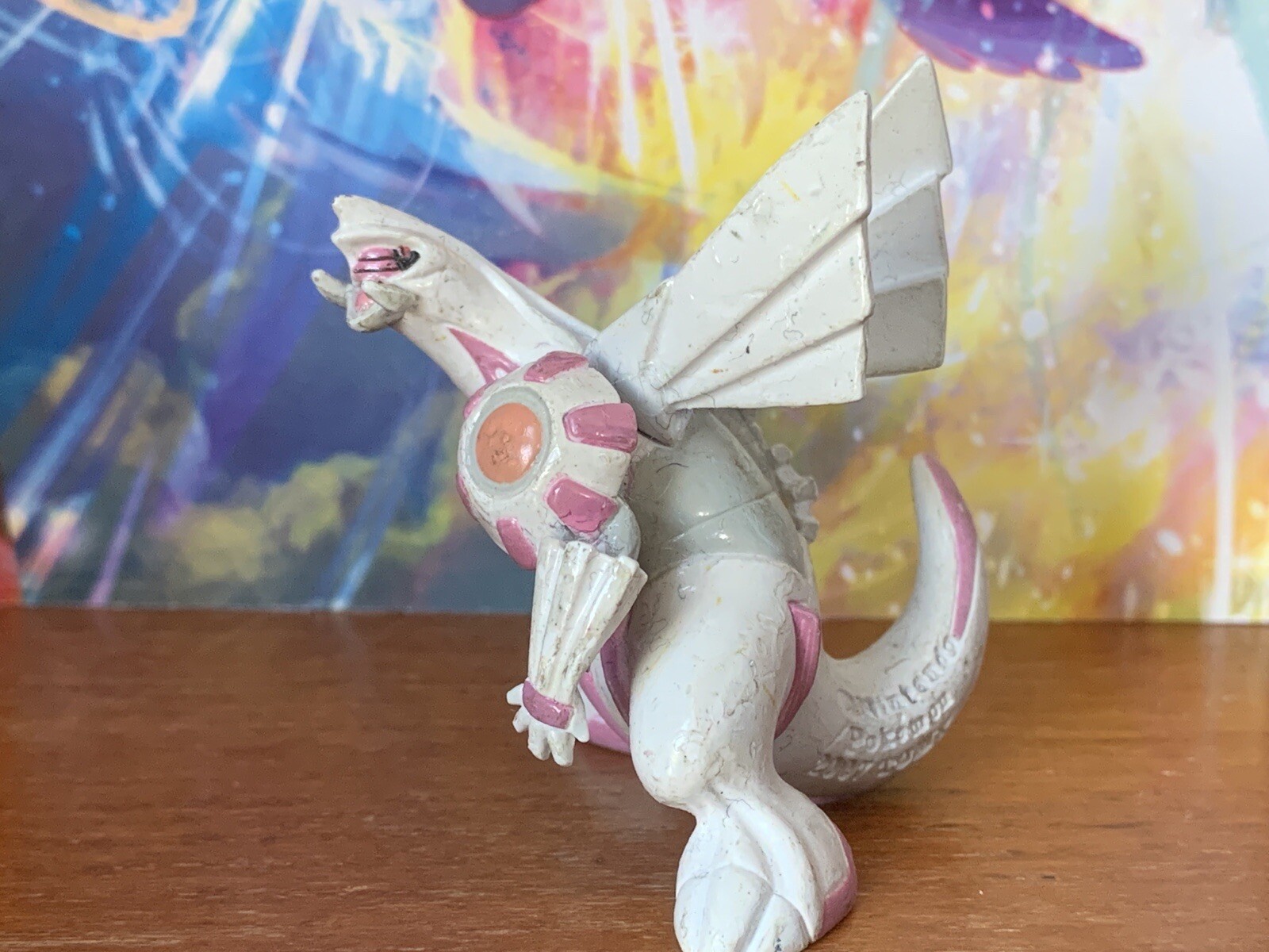 Pokemon Palkia Figure BAD CONDITION Tomy Moncolle 2007 Battle Pose Rare ...