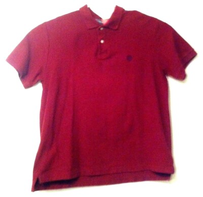 CHAPS Men's Polo shirt 100% cotton Maroon SZ XL | eBay
