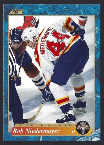 1993-94 Score Canadian Rob Niedermayer #592 **READ&SAVE** Florida ...