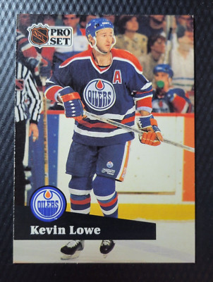 1991-92 Pro Set KEVIN LOWE Edmonton Oilers HOF Hockey NHL Card #76 | eBay