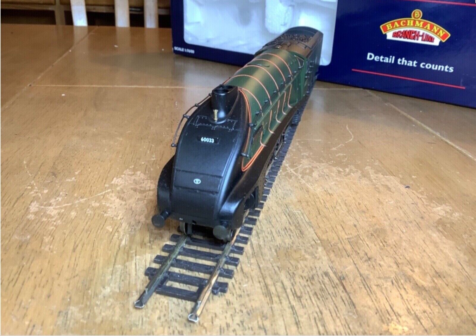 Bachmann 31-957 A4 60033 Seagull BR Green Late Crest Boxed Runner for ...