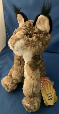 folkmanis BOBCAT KITTEN hand puppet w/ hang tag -- AC4 | eBay