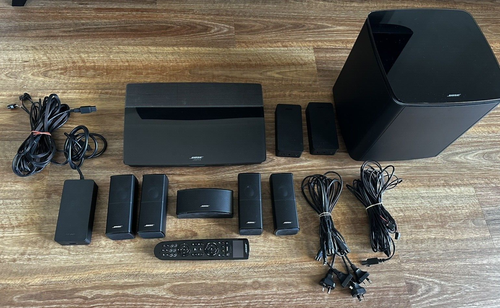 Complete Bose Lifestyle 600 Lifestyle Home Theatre System w/ Subwoofer ...
