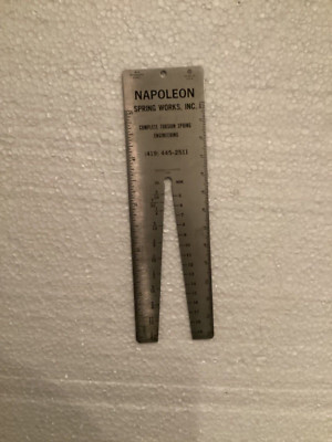 steel wire gage #8 - 3/4" dia. Napoleon spring works, inc. | eBay