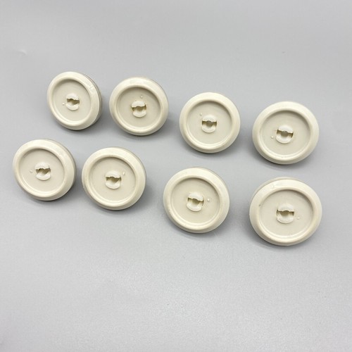 8x Miele Dishwasher G2243 Lower Basket Rack Wheel wheels SUPPORT ROLLER ...