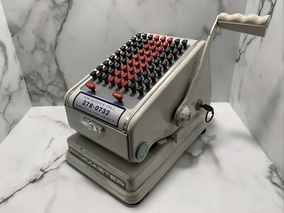 PAYMASTER Keyboard Ribbon-Writer SERIES 7000 W/ RIBBON Tested Works | eBay
