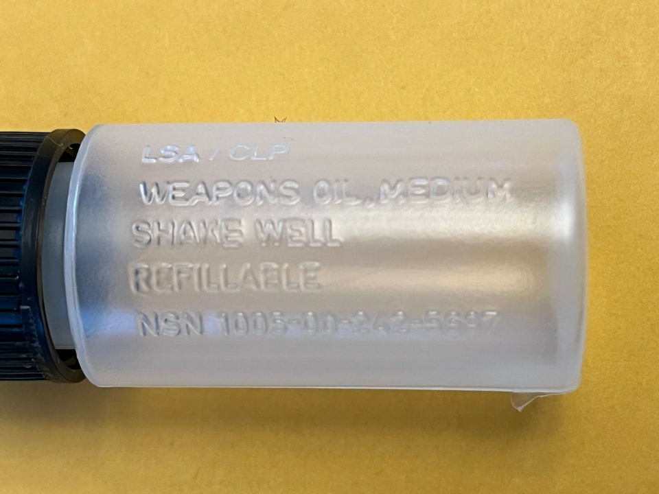 Military Breakfree CLP Weapon Gun Oil 1/2 oz Bottle Full New USA Lot of ...