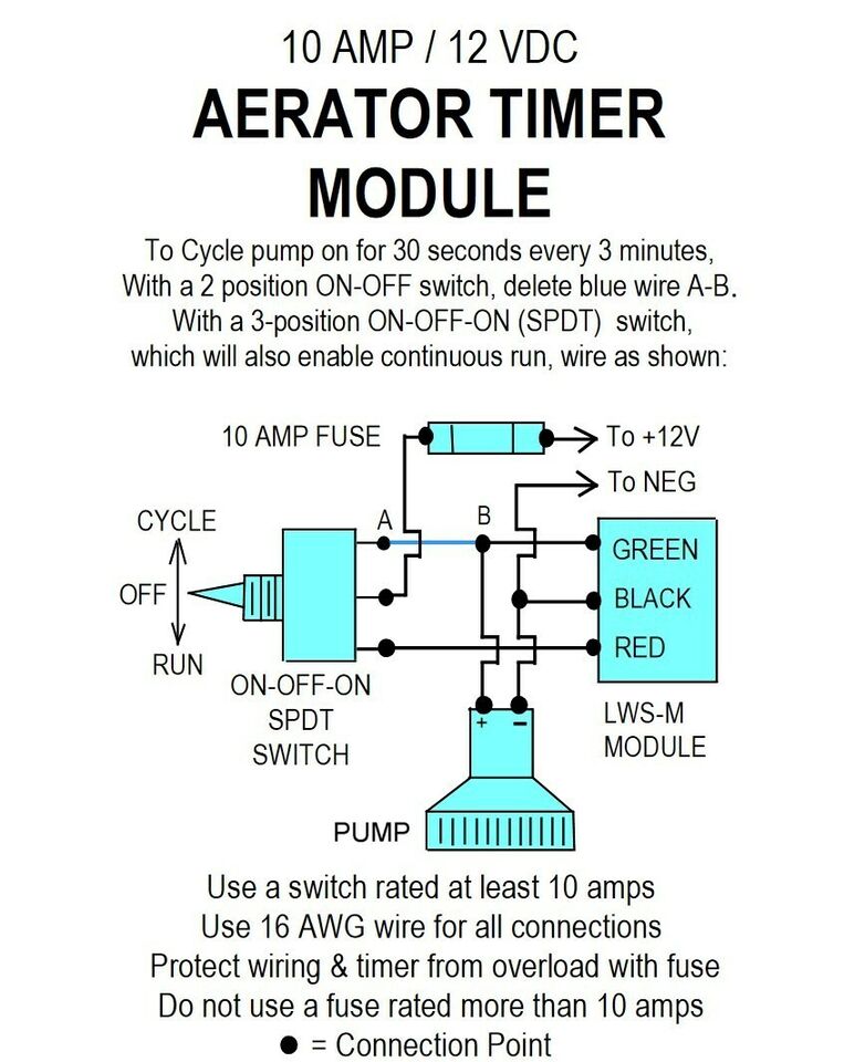 500+ sold - Leisure Lectronics AUTOMATIC 12V Boat Livewell Aerator Pump ...