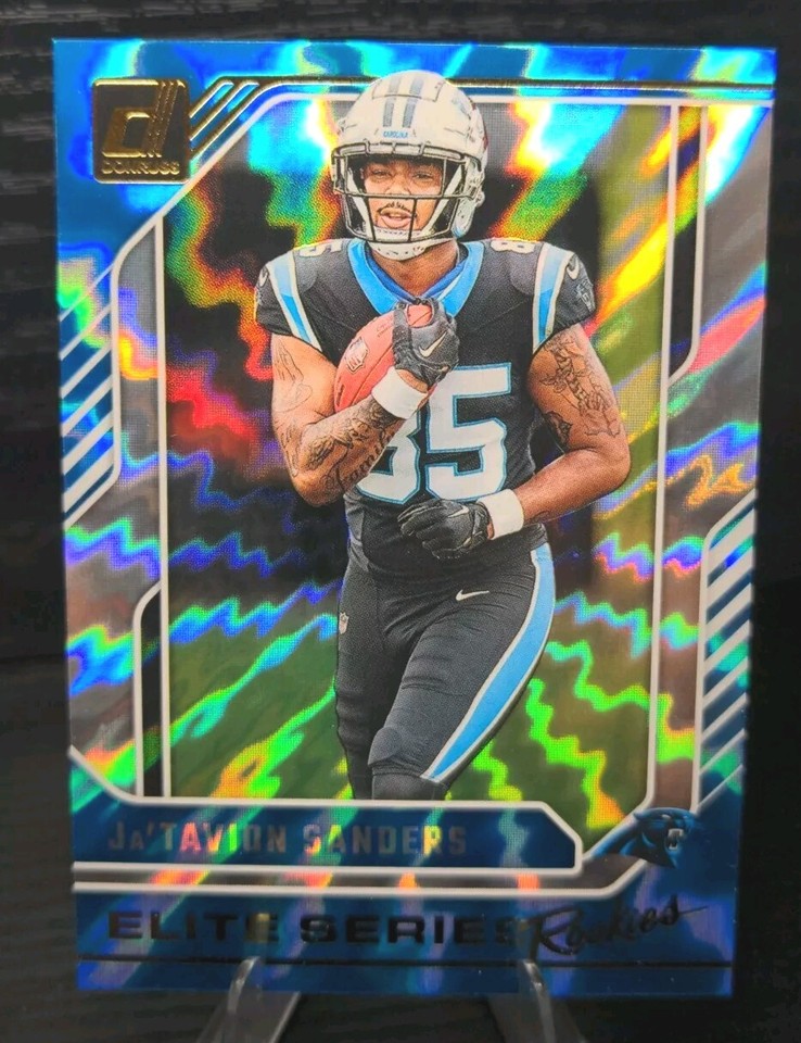 2024 Donruss Jatavion Sanders Elite Series Rookies Insert Rated RC #6 ...