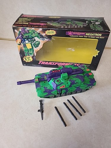 Transformers G2 Megatron Tank 1992 Hasbro Tested Electronics Working | eBay