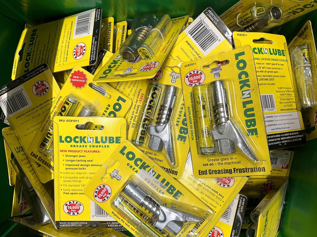 Lock N Lube Grease Coupler G. Scoop - Move Bulk Grease The Clean And ...