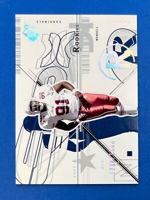 2002 SPx Football #95 Wendell Bryant Rookie RC /1500 Cardinals | eBay