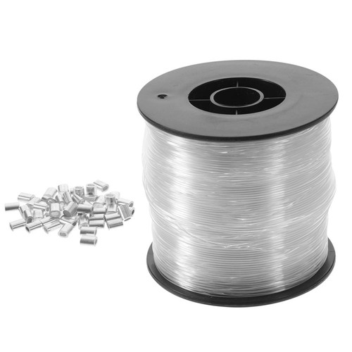 1 Set Clear Fishing Line Nylon Fishing Wire Invisible Fishing String ...