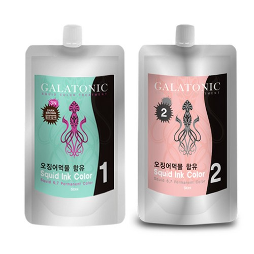 Galatonic squid ink color gray hair dye, 3N dark brown, 1 set | eBay