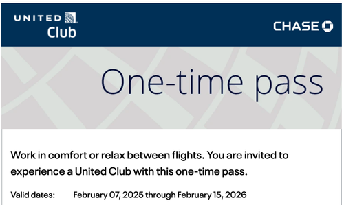 [Fast Delivery] 1 United Airlines Club Lounge One-Time Pass, Exp May ...