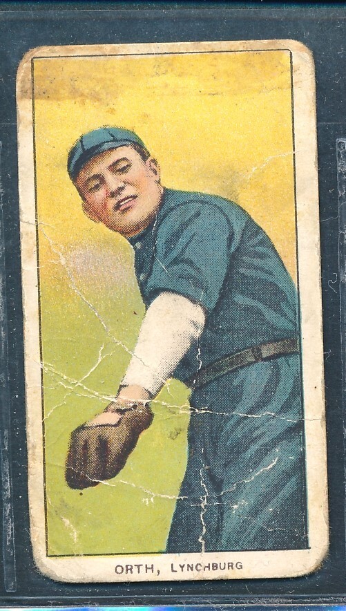 T206 Piedmont 350: AL ORTH Southern Leaguer, Lynchburg SL ~ POOR | eBay