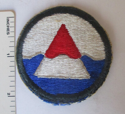 1950s Cold War US ARMY ICELAND BASE COMMAND PATCH Green Cut Edge Original | eBay