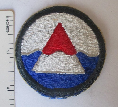 1950s Cold War US ARMY ICELAND BASE COMMAND PATCH Green Cut Edge ...
