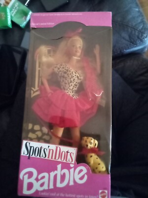 NIB BARBIE DOLL 1993 SPOTS 'N DOTS 10491 DALMATIANS | eBay